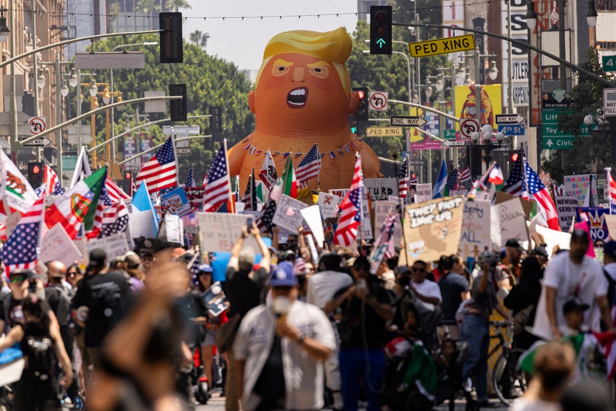 No Kings part 2: More mass protests planned for Labor Day to rail ...