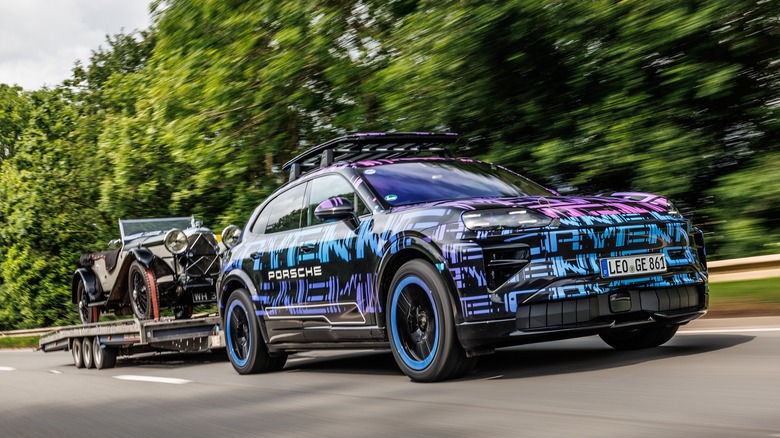 Porsche Cayenne Electric Will Be Able To Tow More Than 7,700 Pounds, And Prototypes Are Winning ...