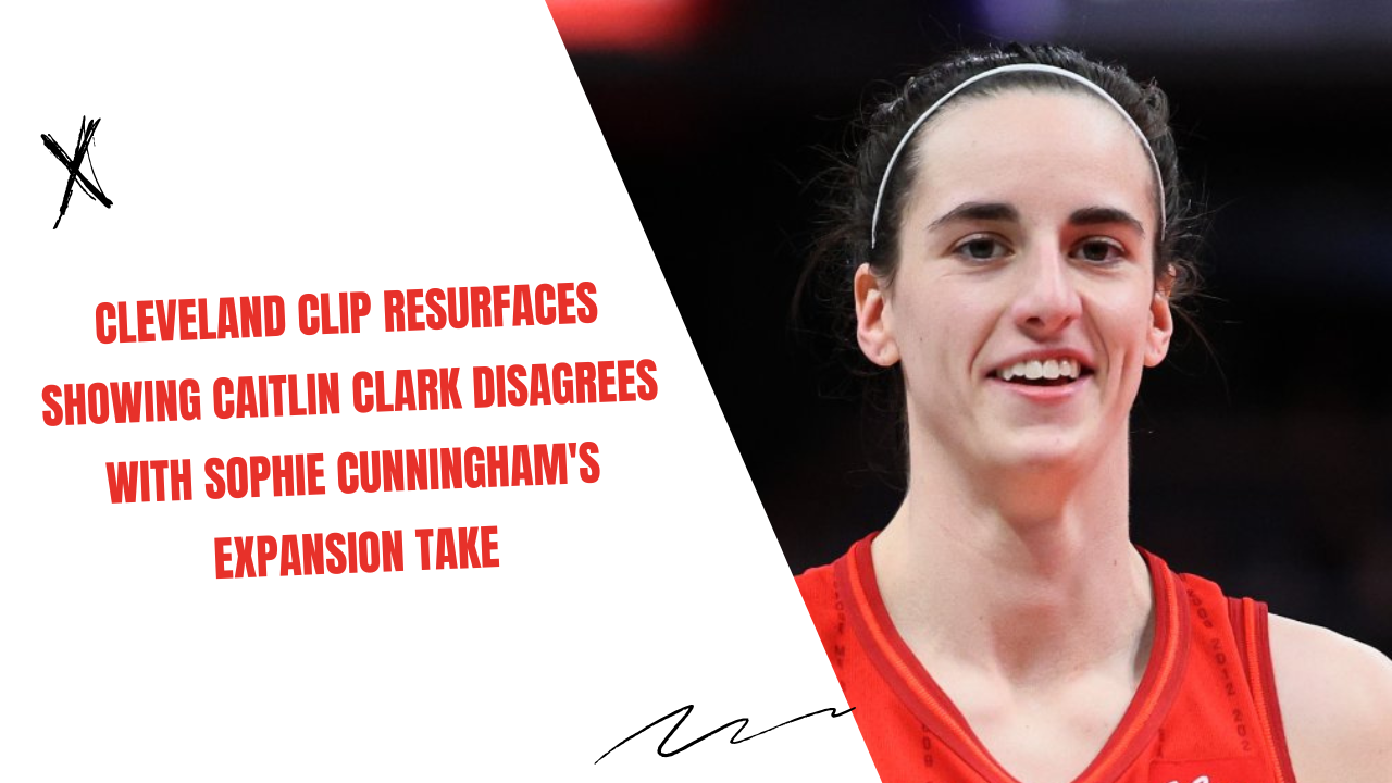 Cleveland clip resurfaces showing Caitlin Clark disagrees with Sophie ...