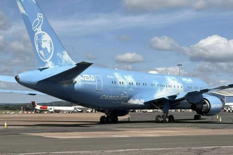 Global superstar's private jet lands at Exeter Airport