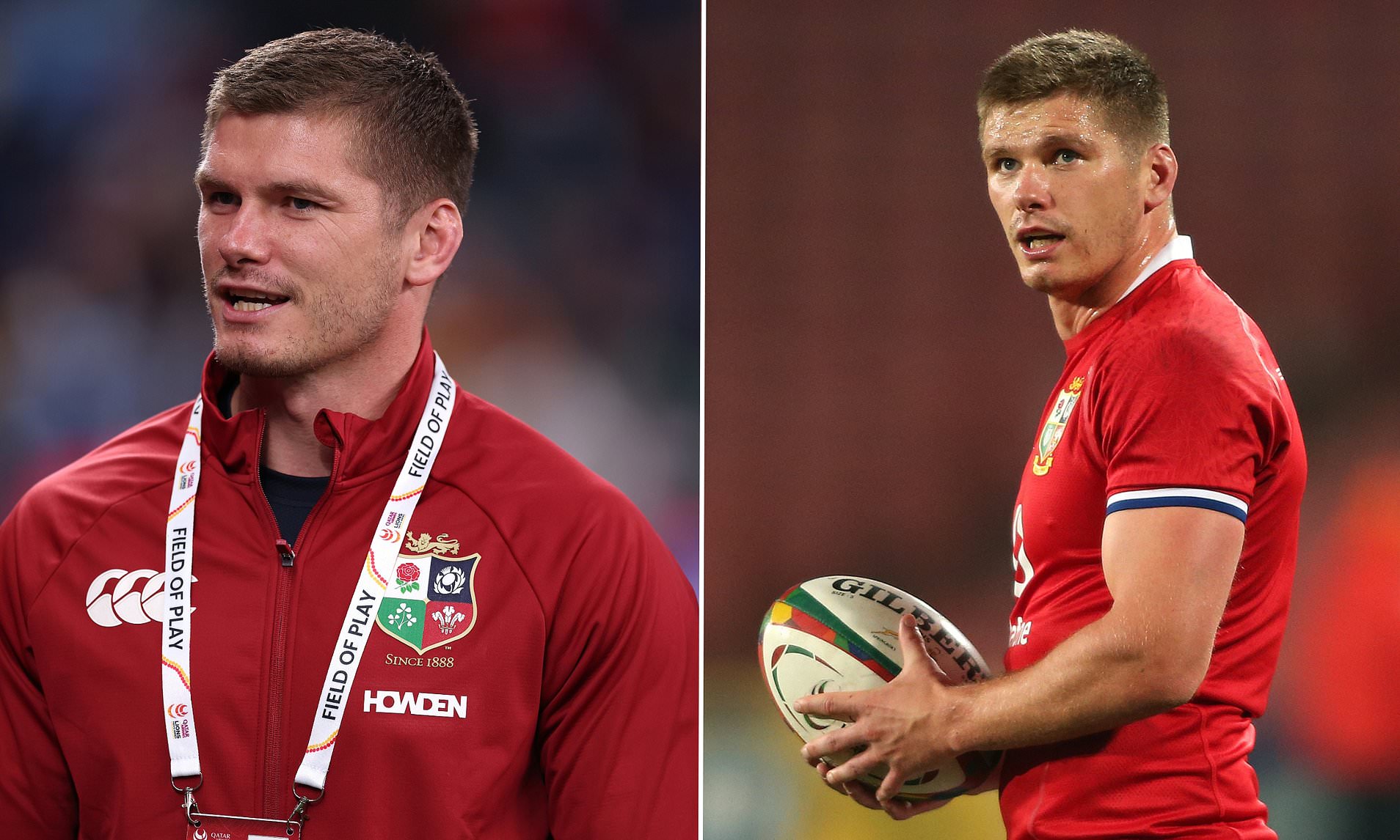 Owen Farrell in contention to make Lions match-day squad for first Test ...