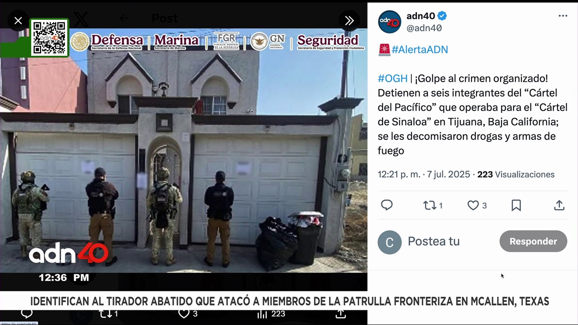🚨¡Última Hora! Detienen a 6 integrantes del “Cártel del Pacífico” que ...
