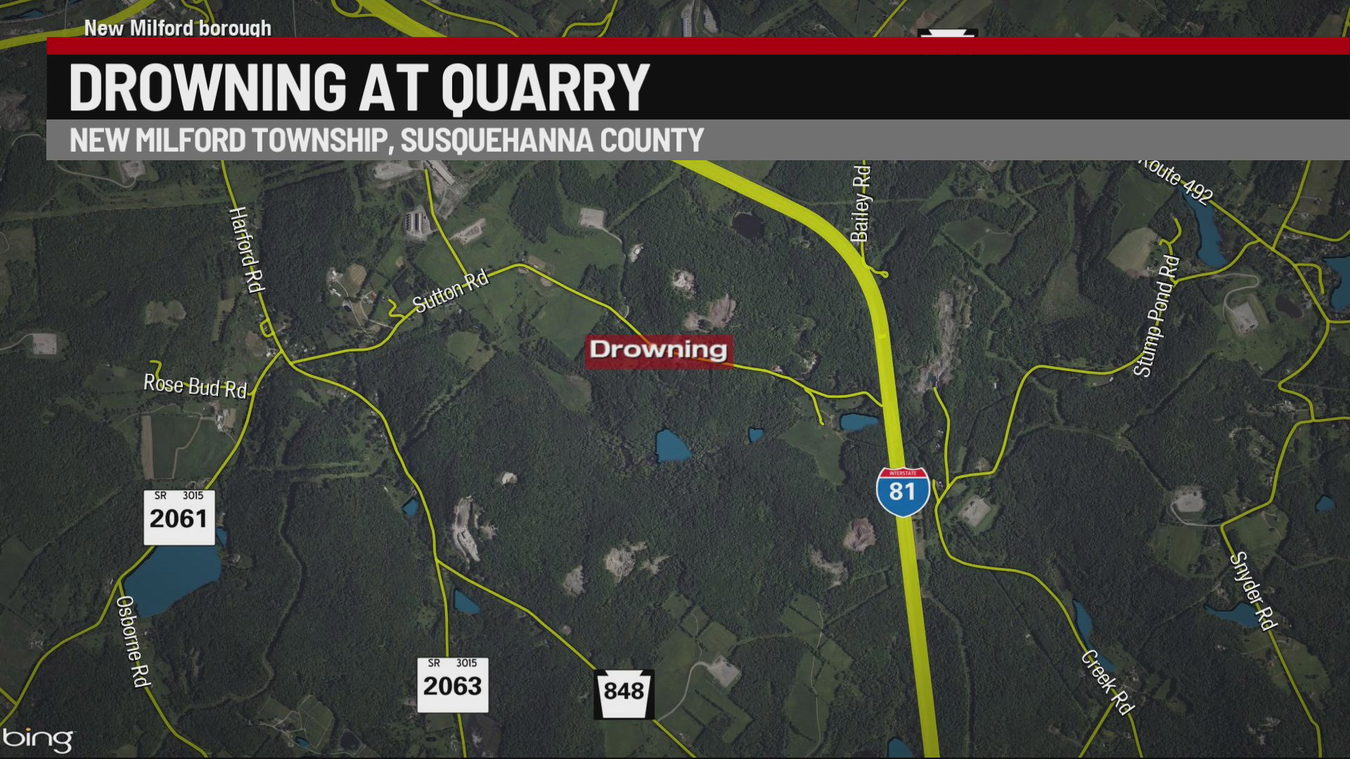 Drowning under investigation at quarry | 28/22 News Drowning under investigation at quarry | 28/22 News