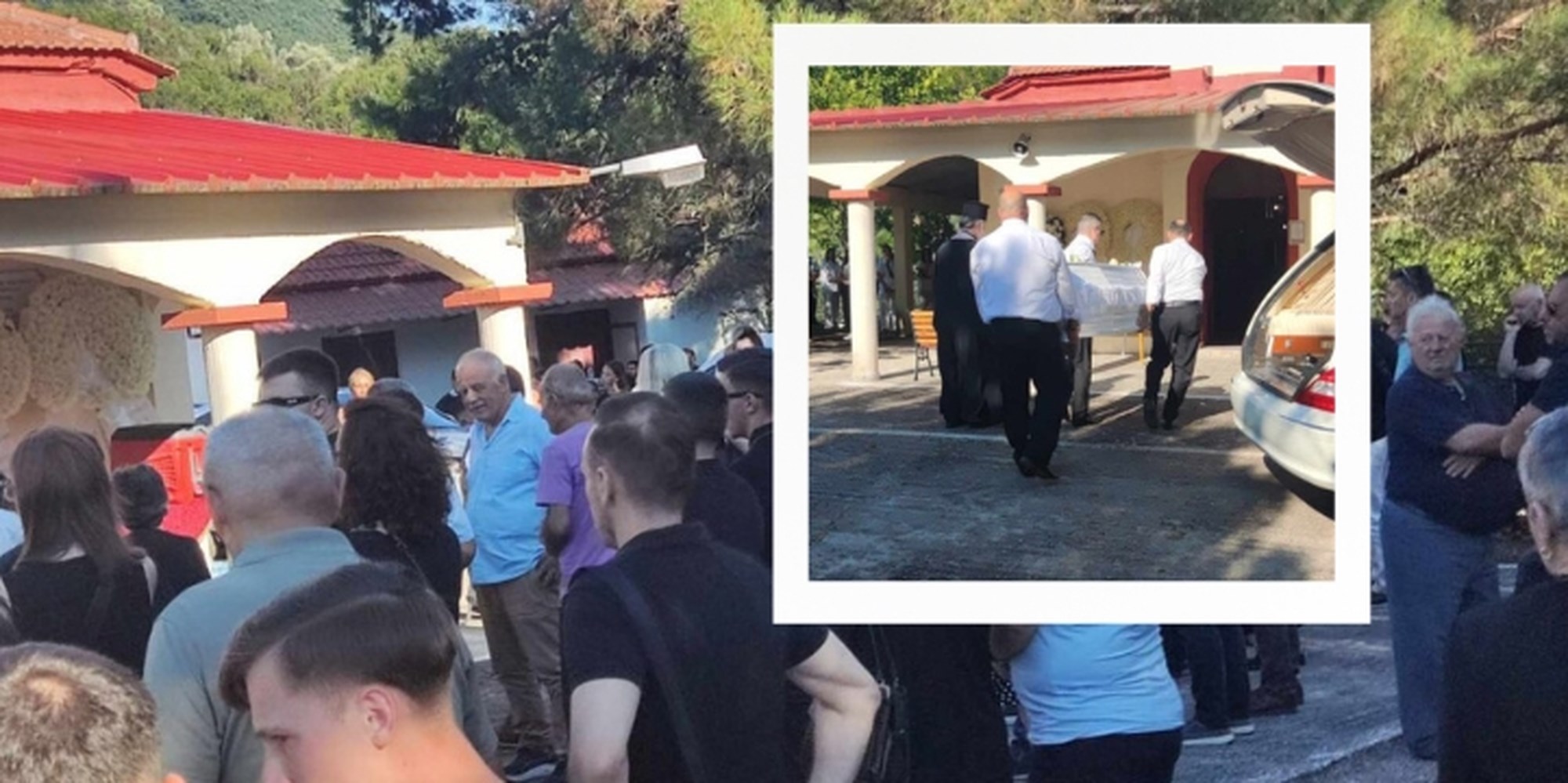 Με λευκό φέρετρο και κουφέτα το τελευταίο αντίο στον 21χρονο που ...
