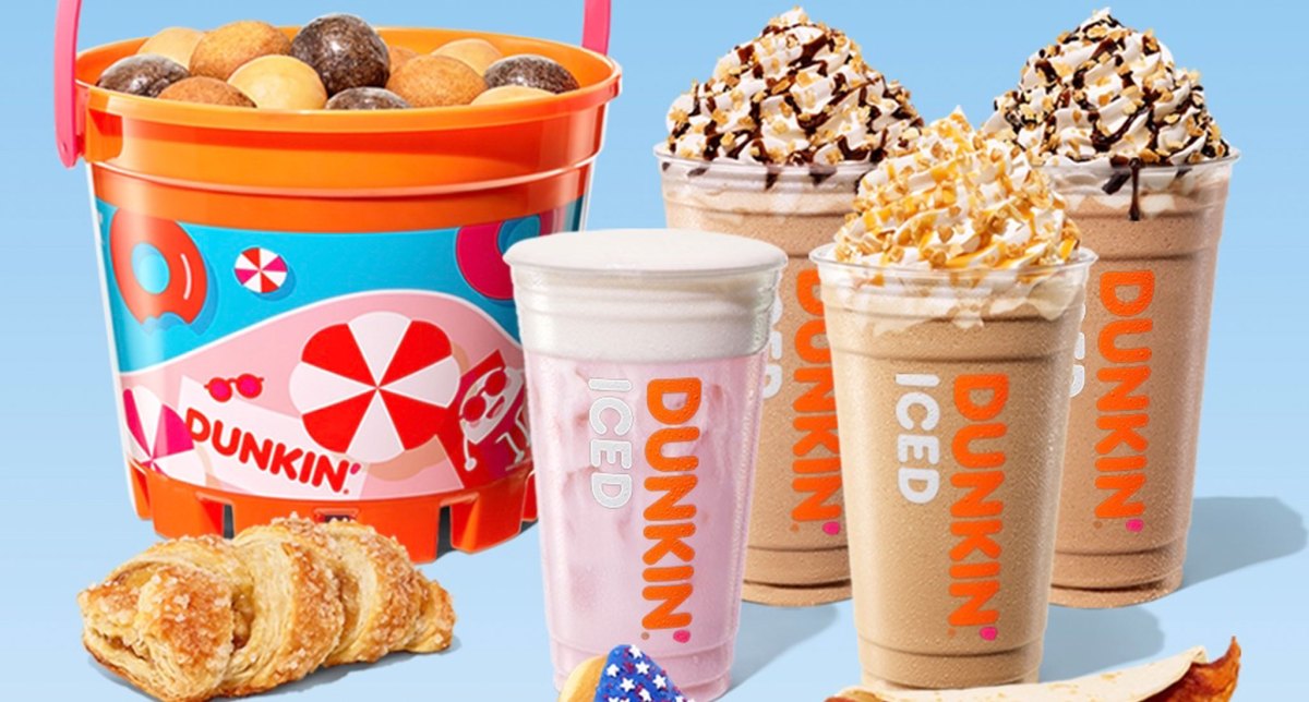 Dunkin' Has a *Ton* of New Drinks and Bites on Its Summer Menu ...