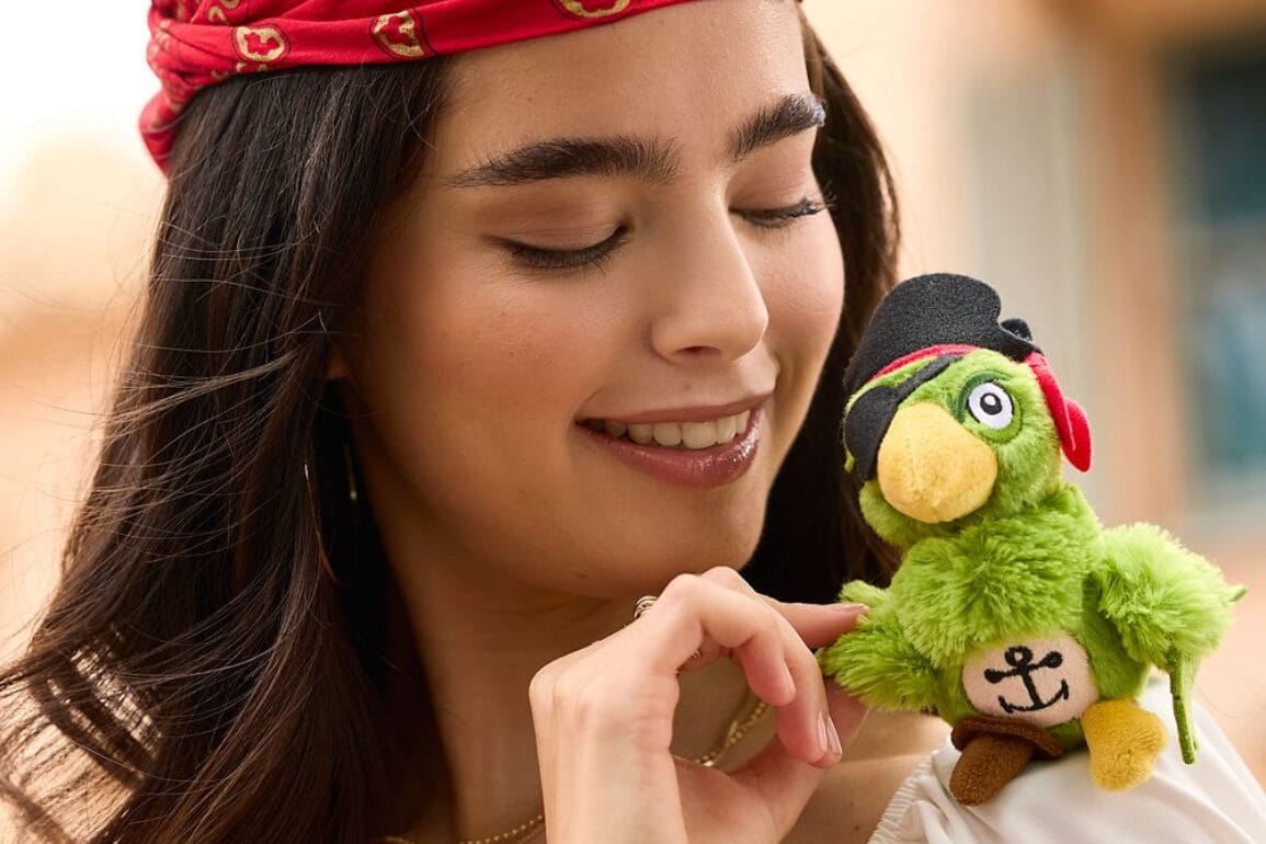 Pirates of the Caribbean Peg-Leg Pete Shoulder Plush Available Now Online