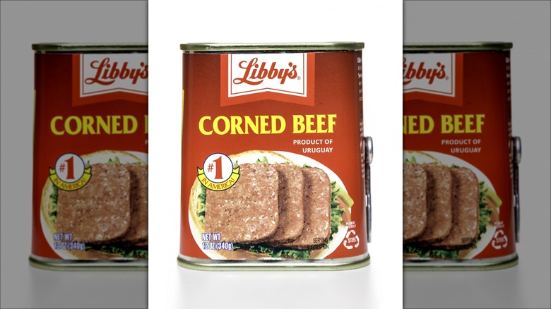 What Exactly Is Canned Corned Beef & The Best Things To Make With It