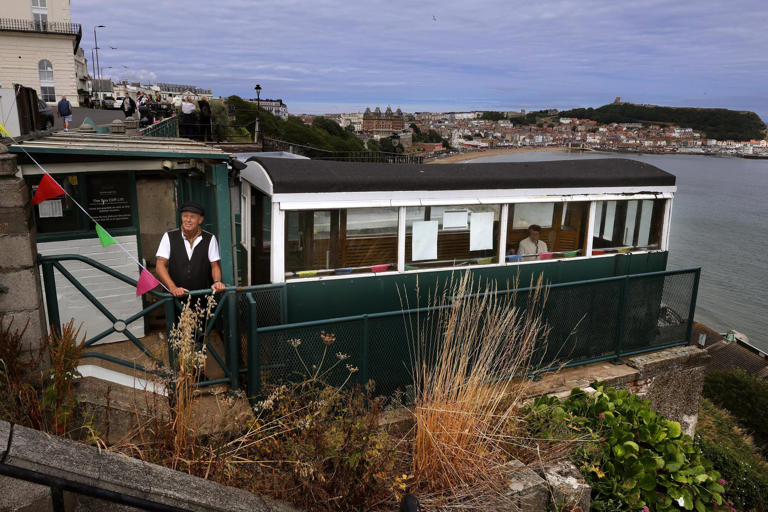 '224 steps avoided for 1p' - Scarborough Spa Cliff Tramway celebrates ...