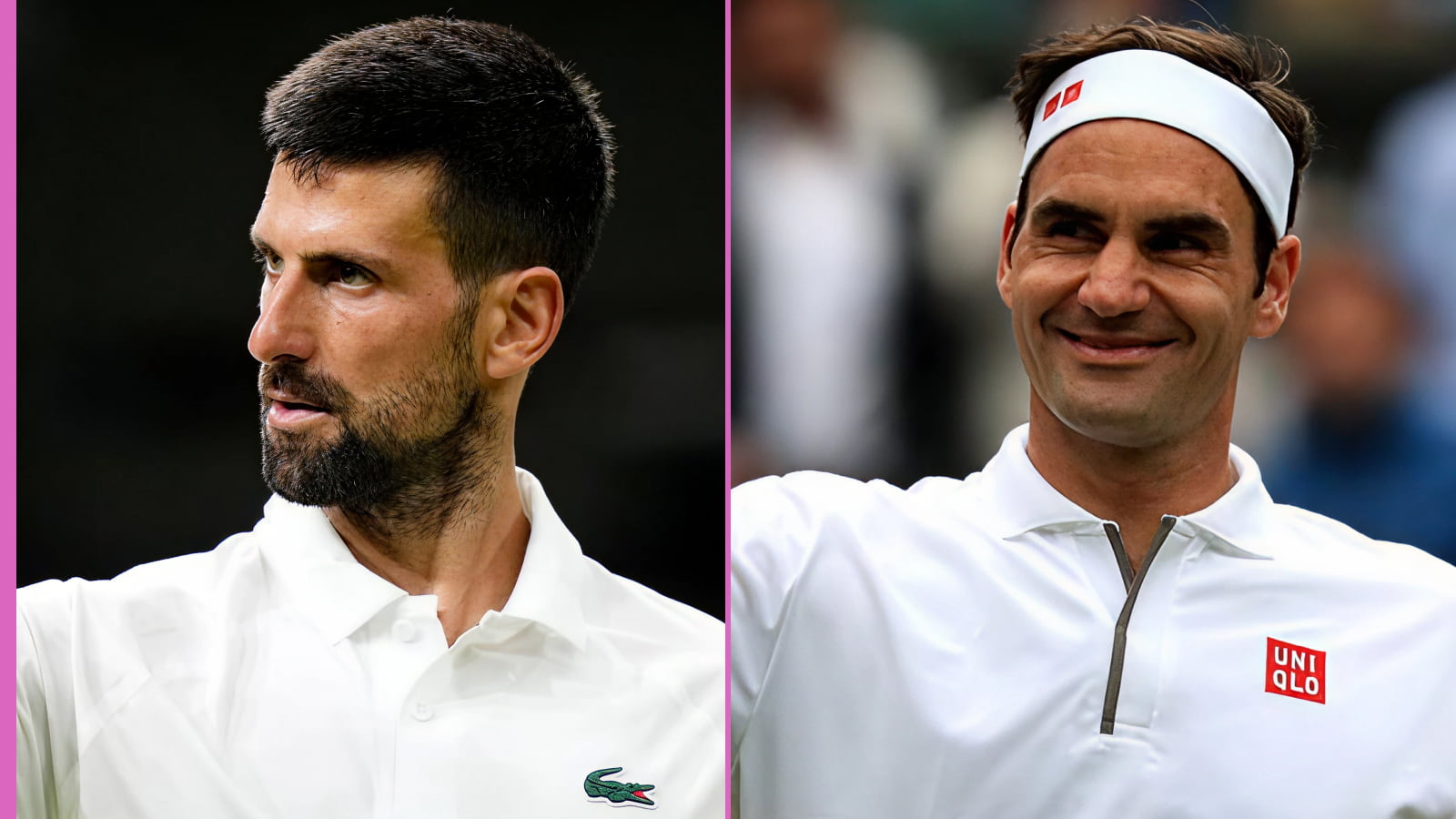 The 5 men with the most Wimbledon quarter-finals: Roger Federer 18, Novak Djokovic No 2