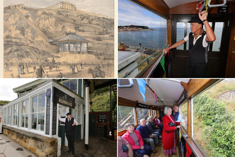 '224 steps avoided for 1p' - Scarborough Spa Cliff Tramway celebrates ...