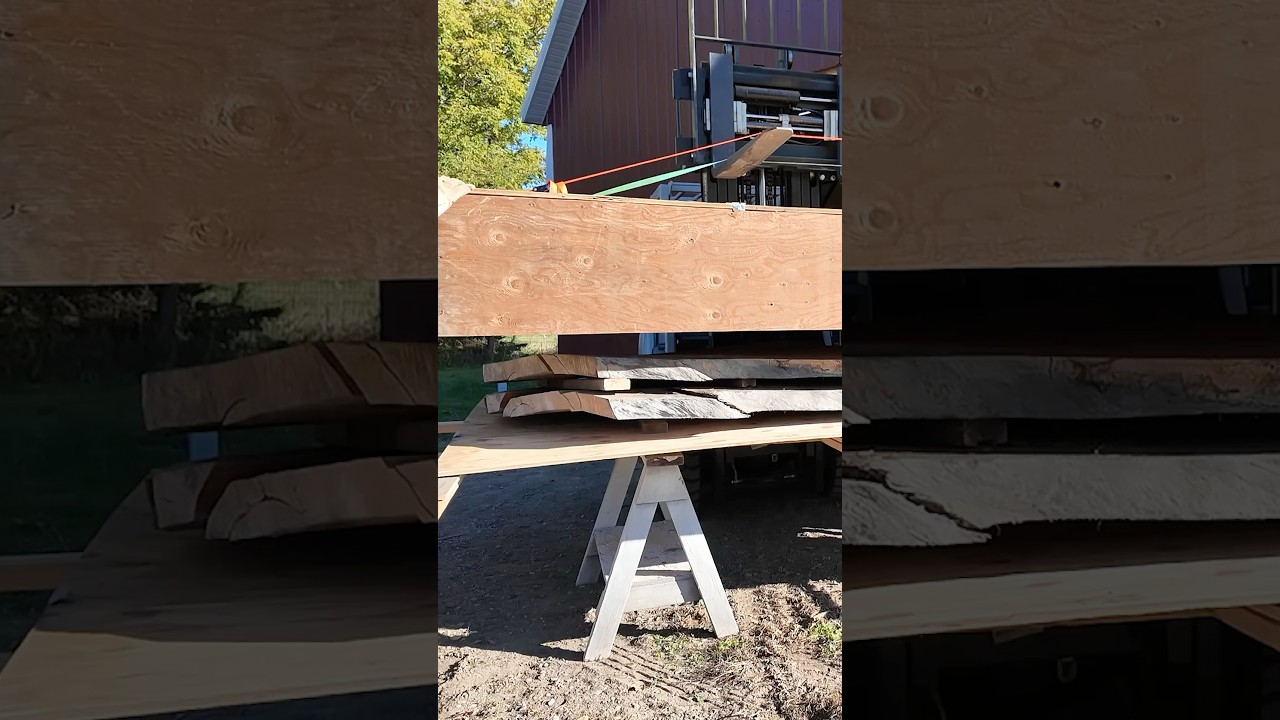 Flattening warped slabs with steam