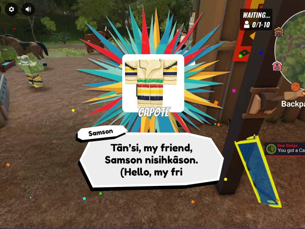 Un jeu vidéo veut revitaliser la langue et la culture métisse