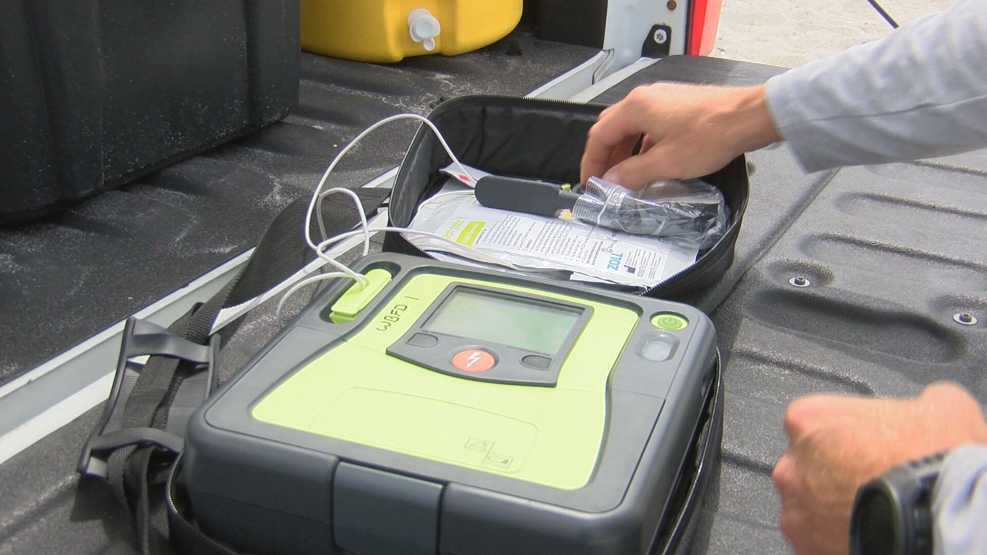 Wrightsville Beach Ocean Rescue promotes awareness of AED access on the ...