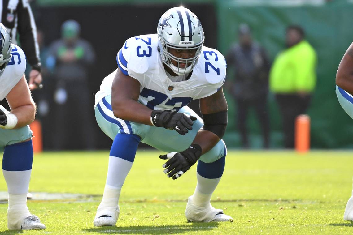 Cowboys Depth Chart: Offensive line's starting five set in place going ...