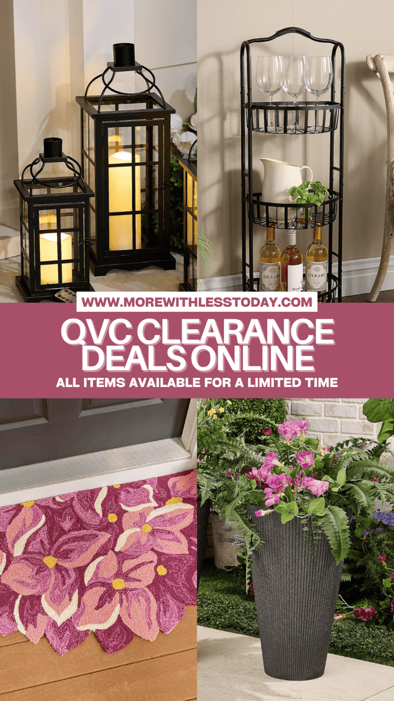 Today’s Best QVC Online Clearance Finds – Special Prices While They Last