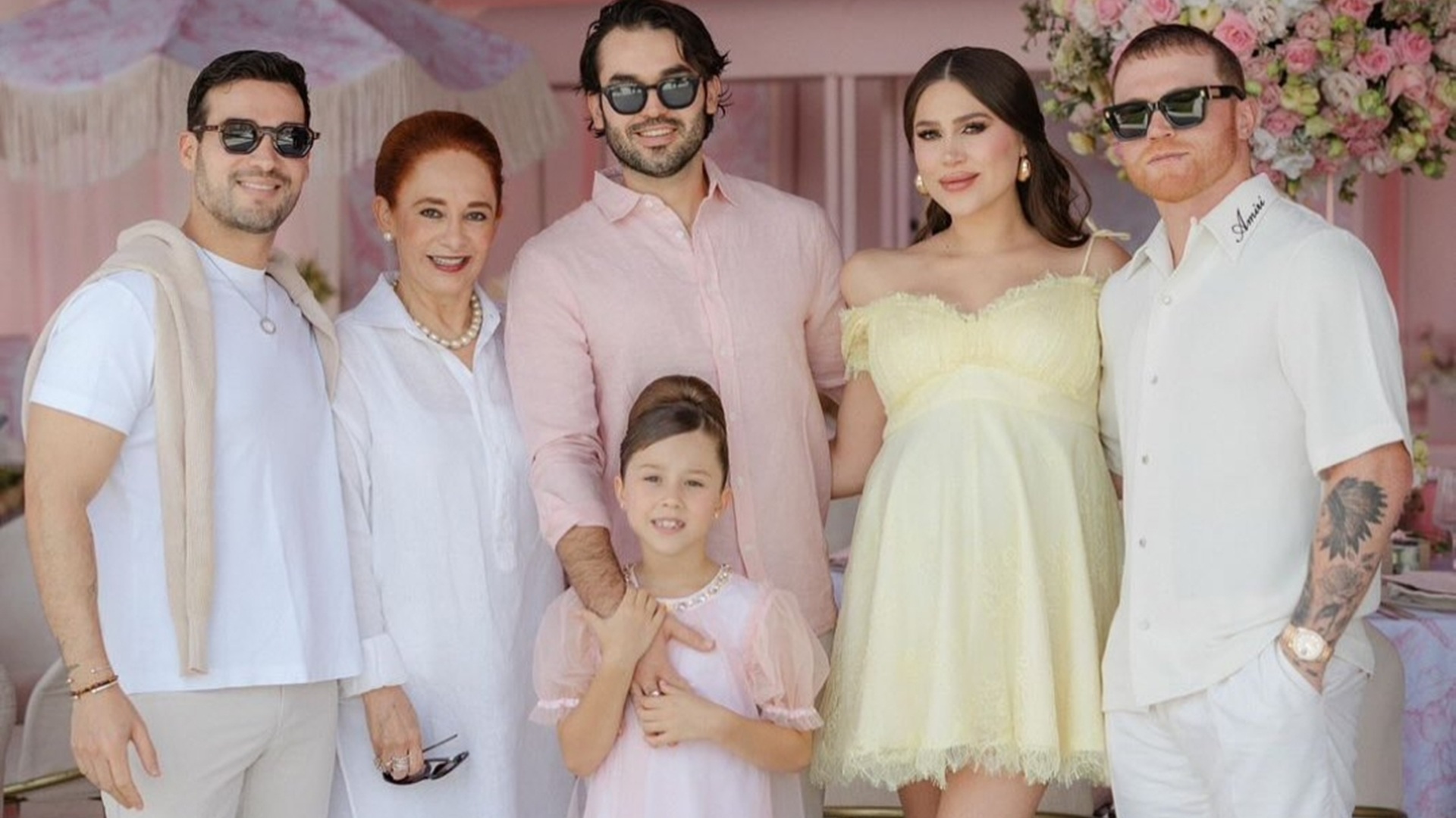 ‘Canelo’ y Fernanda revelan el nombre de su segunda hija en lujoso baby ...