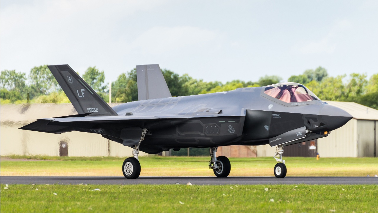 The Stranded British F-35 in India Finally Gets Repairs