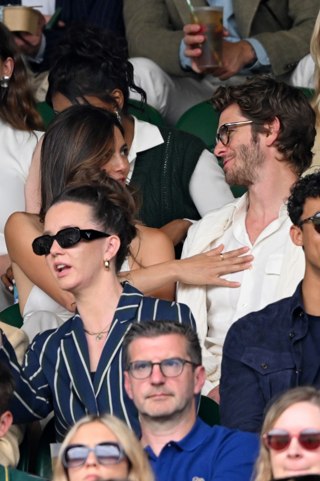 Andrew Garfield and Monica Barbaro get handsy as they debut romance at ...