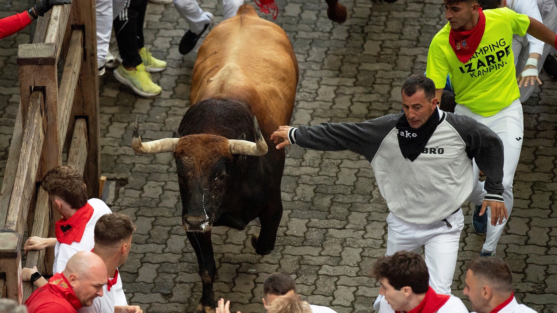 Running of the Bulls in Spain Leaves Several Injured