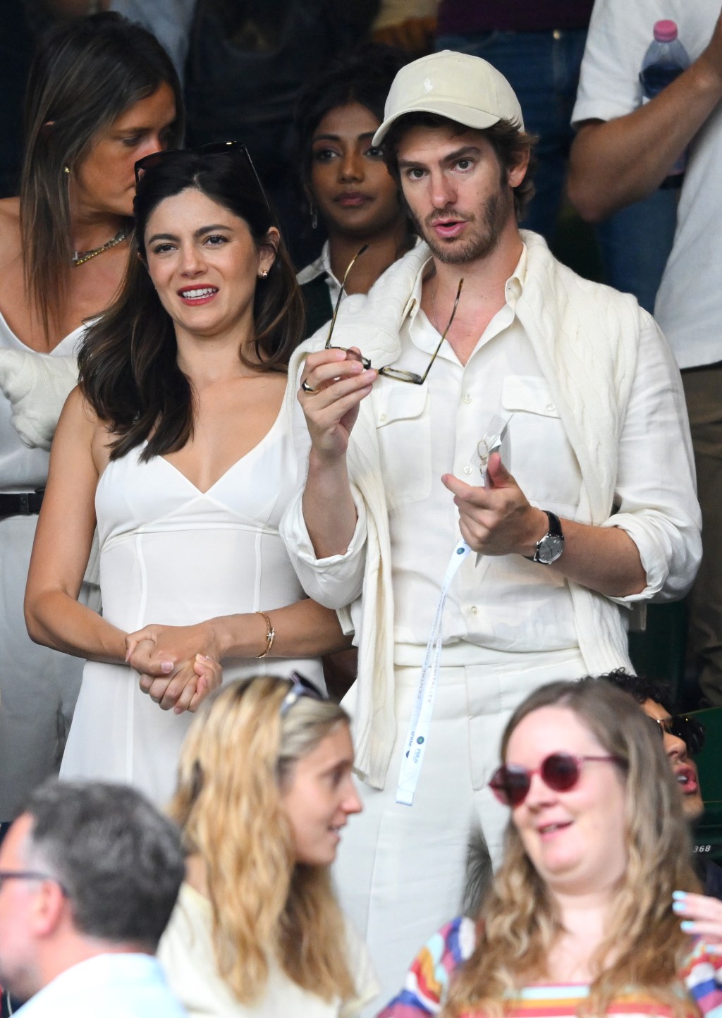 Andrew Garfield and Monica Barbaro get handsy as they debut romance at ...