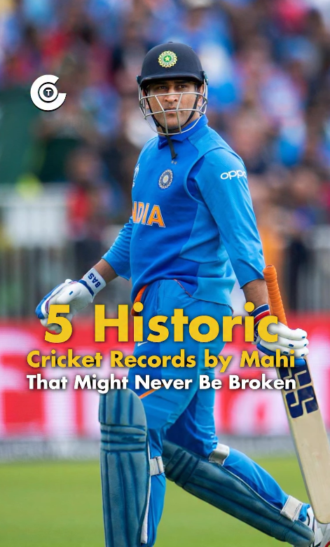 Will anyone ever break these 5 iconic records of MS Dhoni?