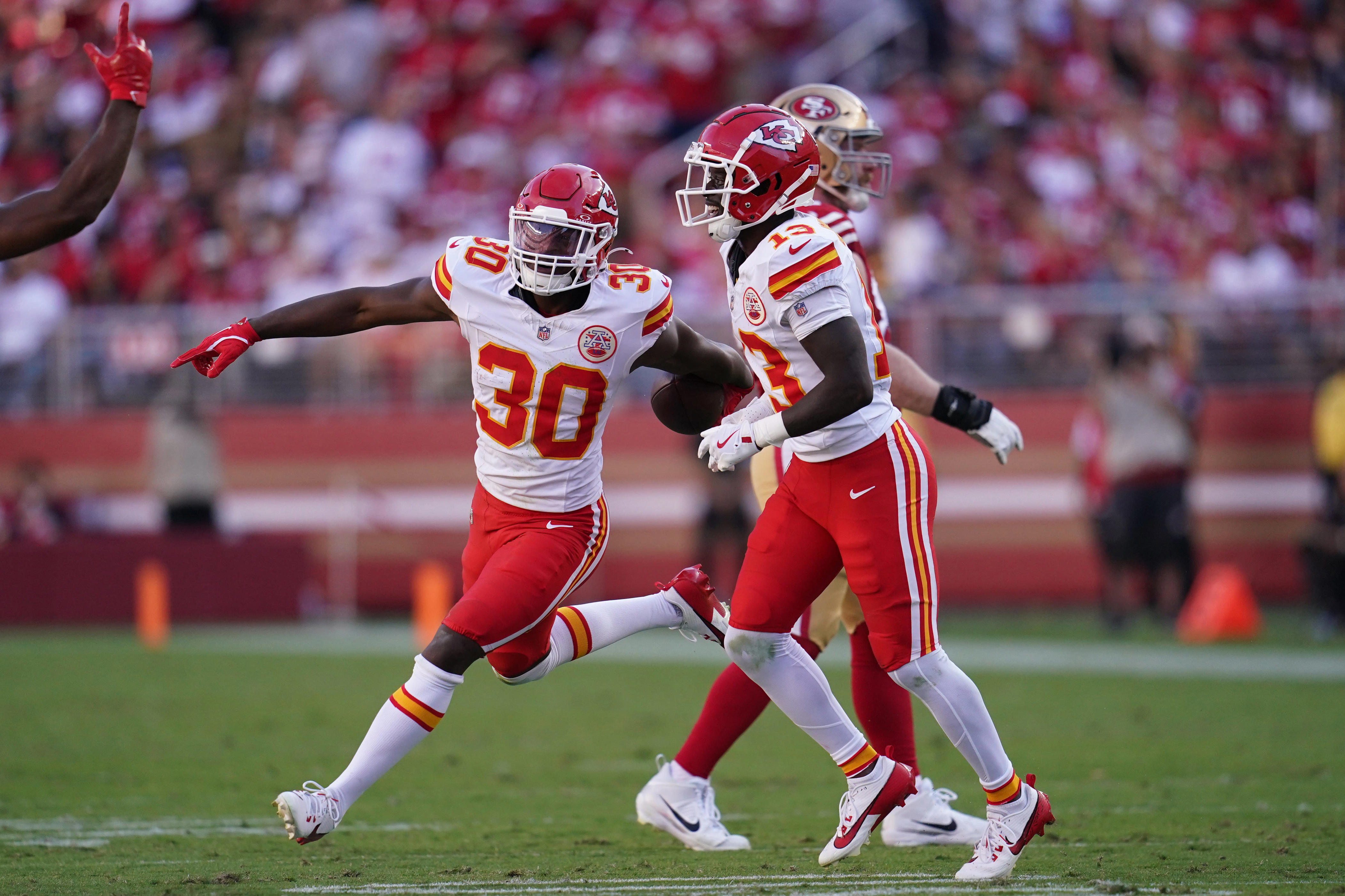 Kansas City Chiefs 90-man roster by jersey number: No. 30, DB Christian ...