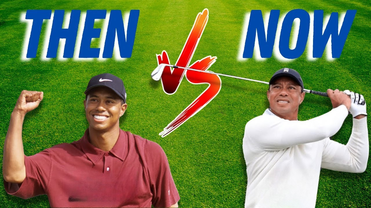 Tiger Woods • Then vs. Now