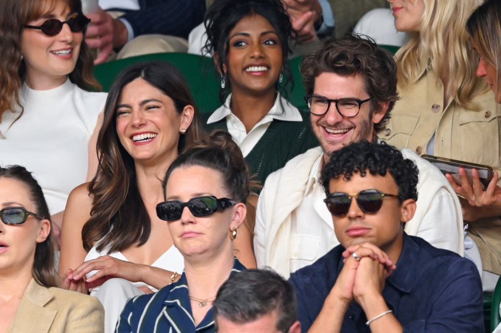 Andrew Garfield and Monica Barbaro get handsy as they debut romance at ...