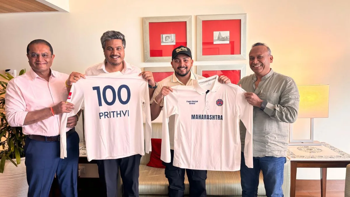 Prithvi Shaw officially joins Maharashtra ahead of 2025-26 domestic season