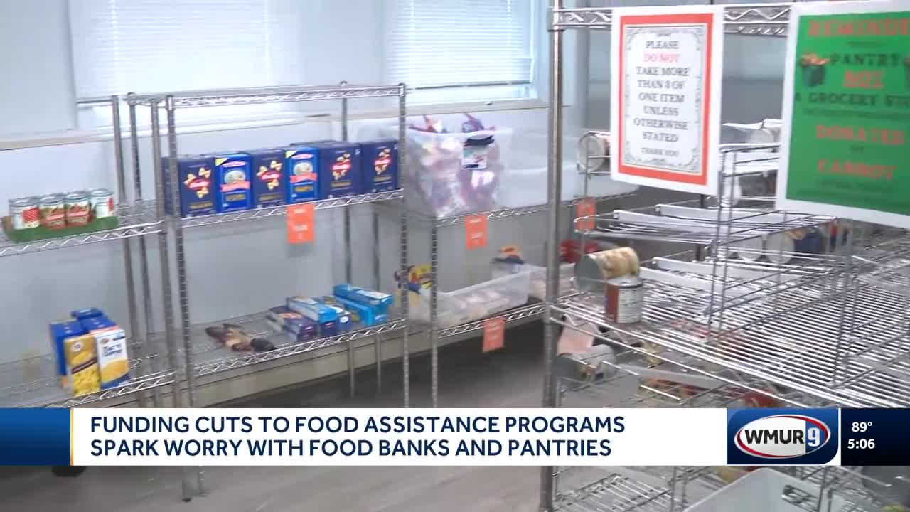 Funding cuts to food assistance programs worry food pantries