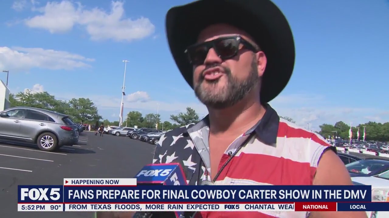 Fans prepare for final 'Cowboy Carter' show in the DMV
