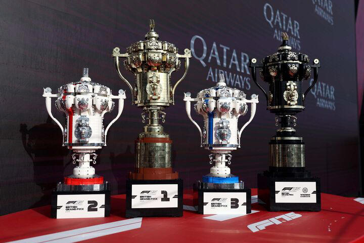 The Latest F1 Trophies Were Made Entirely From LEGO