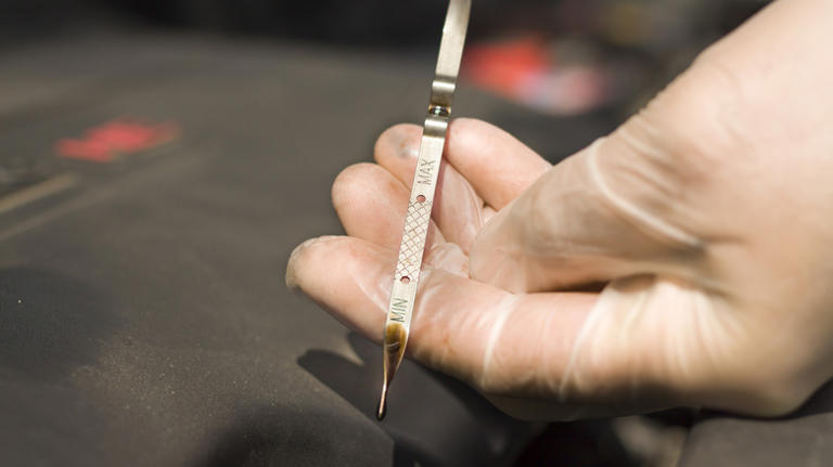 How To Read The Dots On Your Oil Dipstick (And What You Might Be Doing ...