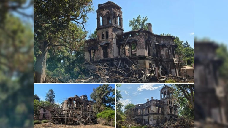 State to begin cleaning up burned Bidwell Mansion, future of site uncertain