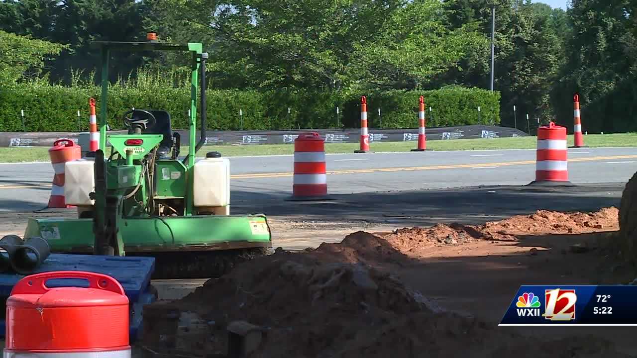 Southbound ramps on Highway 52 at Hanes Mill Road close for road ...