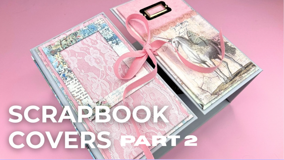 The Biggest Scrapbook Album I’ve Ever Made – Scrapbook Covers Tutorial ...