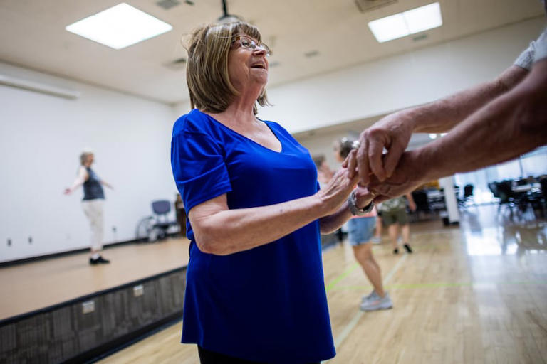 Strap on your dancing shoes: How regular line dancing is helping these ...