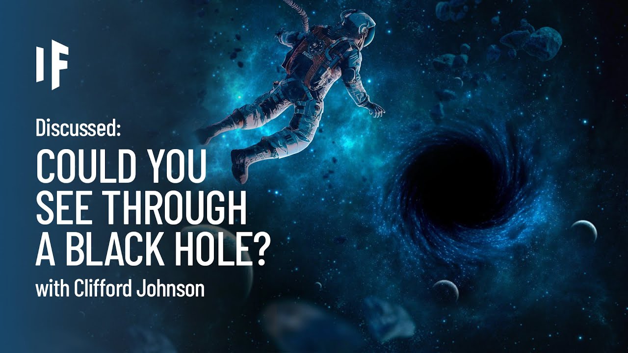 How we could see through a black hole?