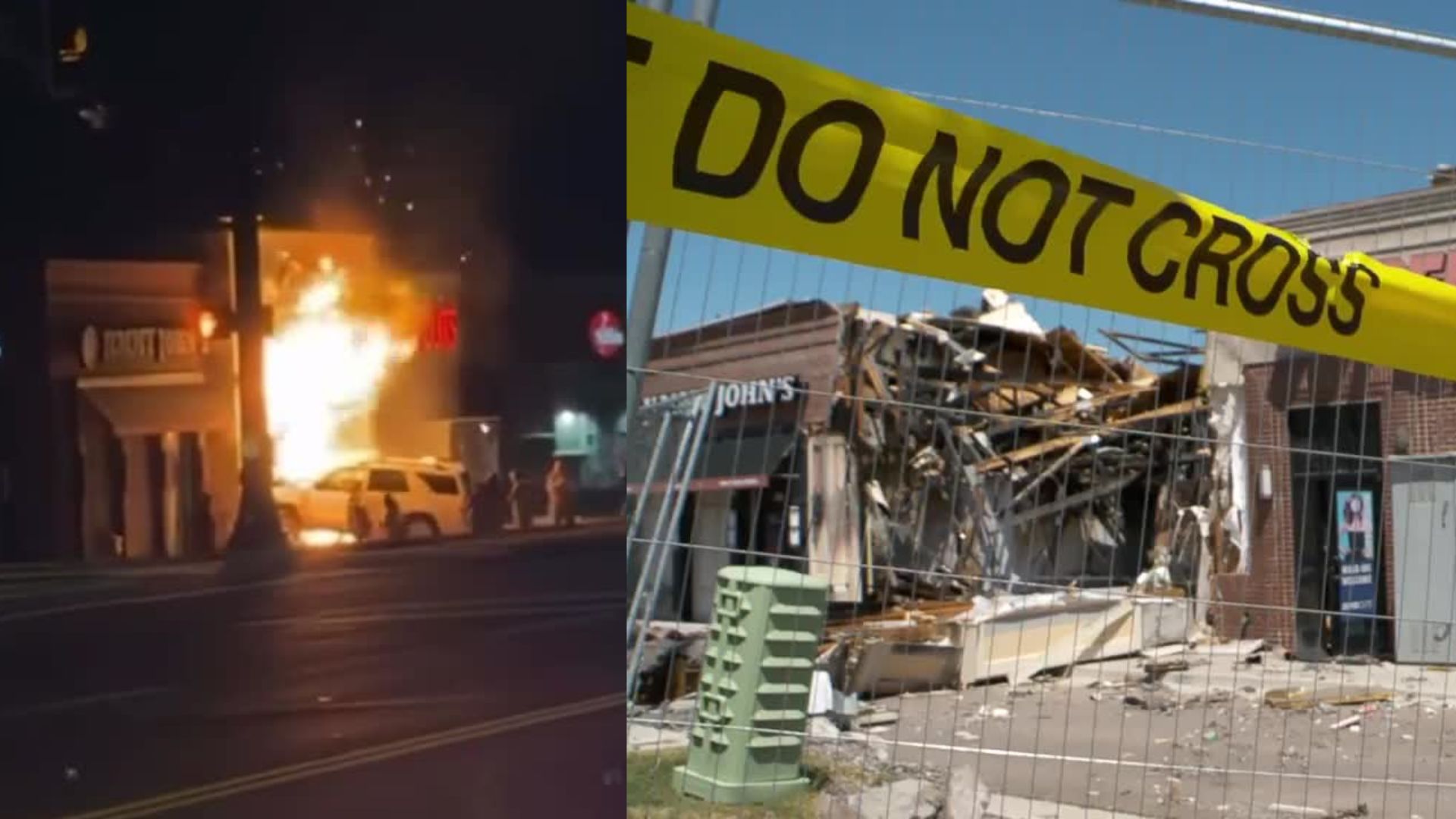 Witness describes being one of the first at scene of Herriman explosion