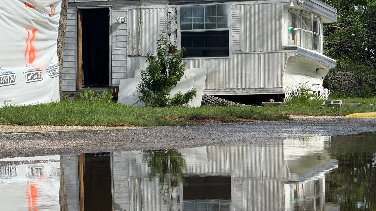 Despite Pinellas County's efforts, families still living in flood-prone mobile home park