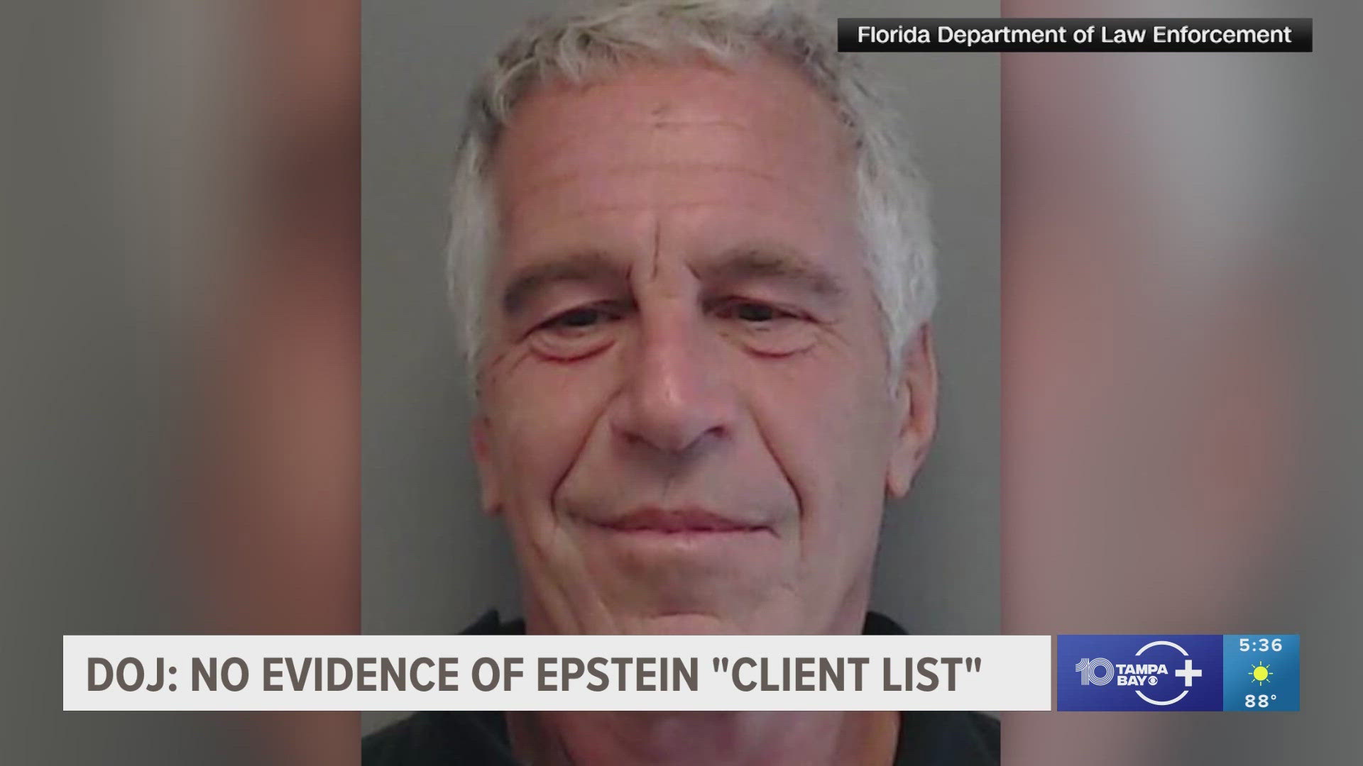Epstein 'client list' doesn't exist, Justice Department says, walking ...