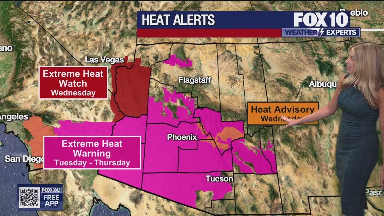 Arizona weather forecast: Days of extreme heat for the Phoenix area