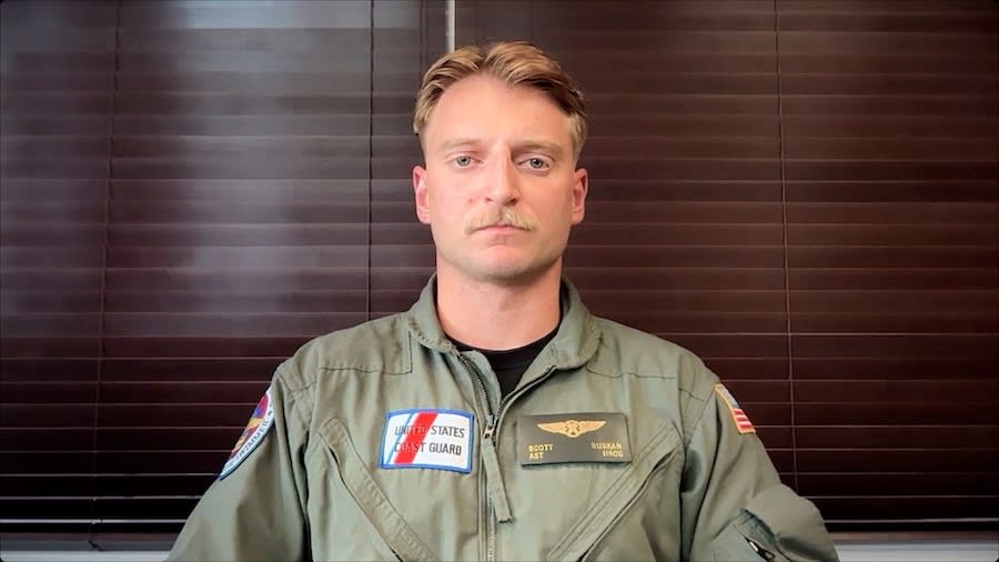 US Coast Guard rescue swimmer hailed as a hero after saving 165 kids ...