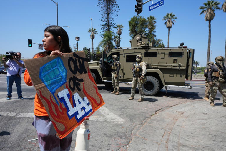 ‘Staging for a TikTok video’: Mayor Bass, council members decry federal ...
