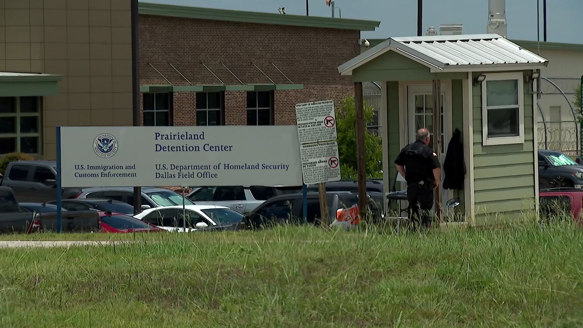 Officer injured in ‘organized ambush' at Alvarado ICE detention ...