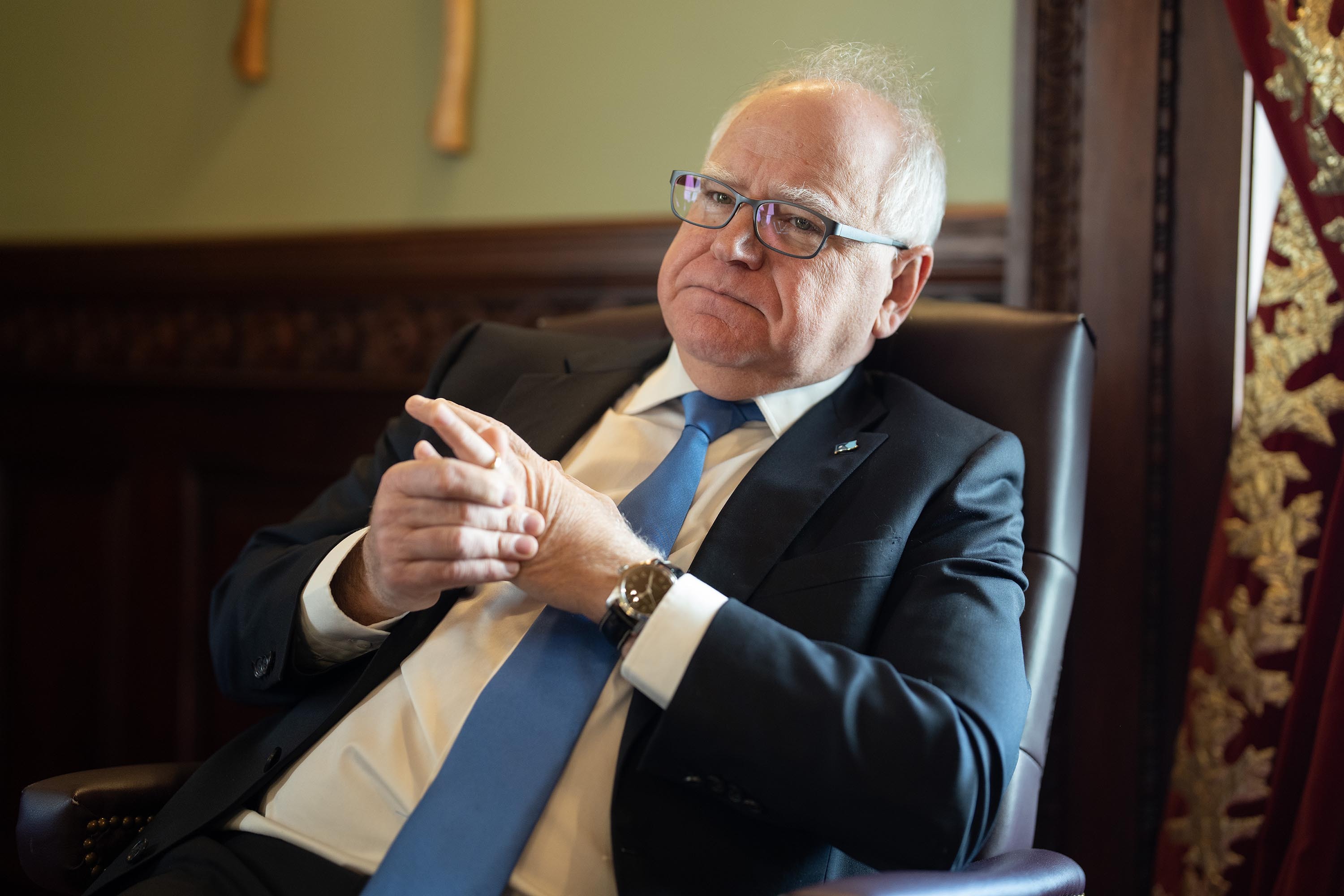 Gov. Tim Walz on guns at the Capitol, lawmaker security and Minnesota’s ...