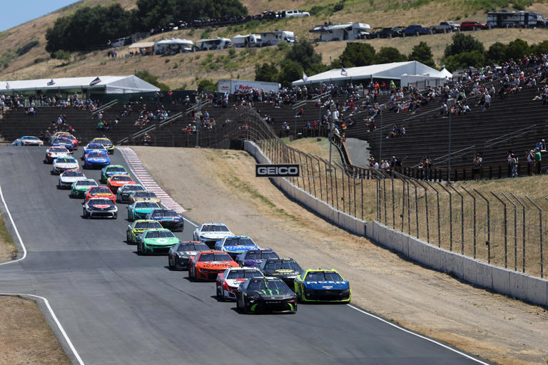 NASCAR Sonoma street full weekend track schedule, TV schedule for ...