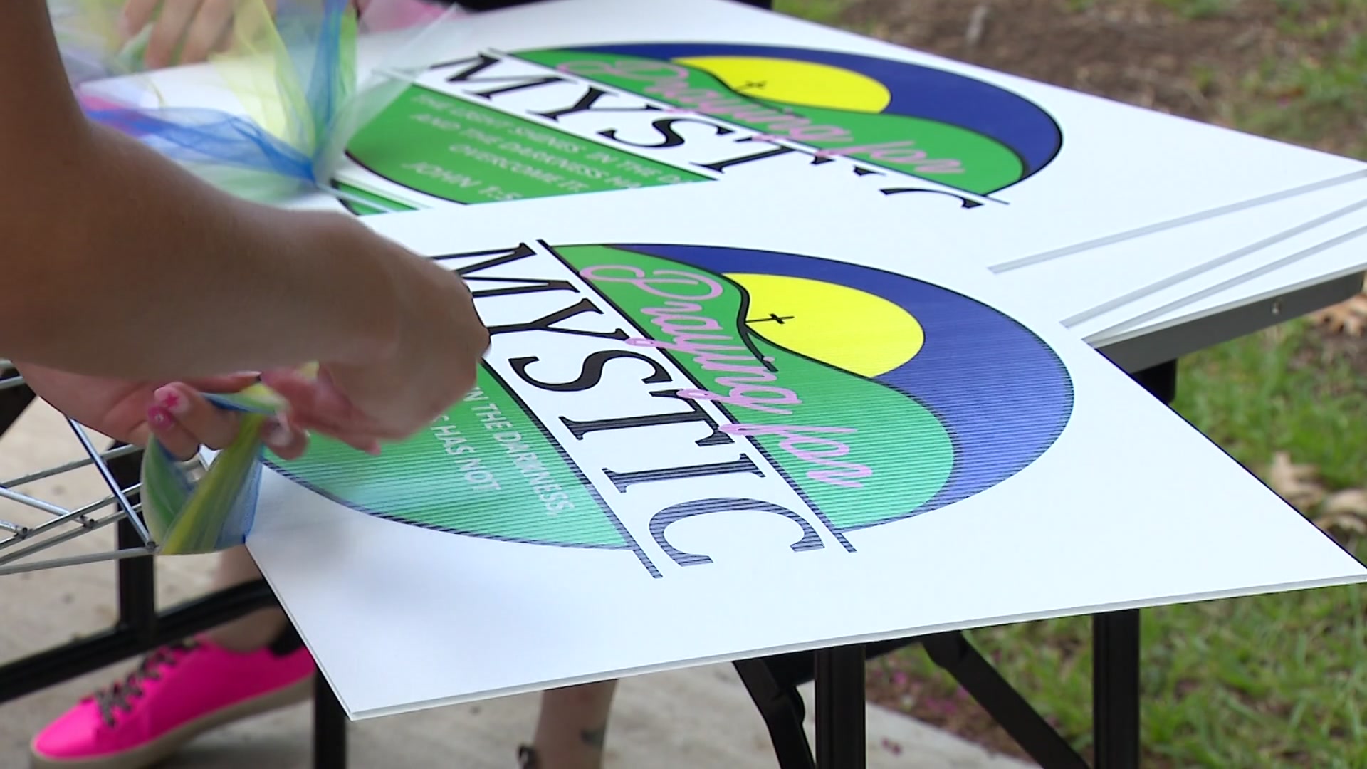 ‘Stick with Mystic' Fort Worth woman makes tribute yard signs to raise ...