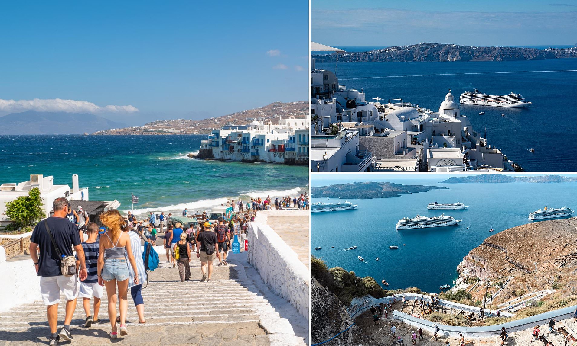 Major cruise line issues warning for key Greek destinations - in a huge ...
