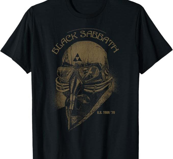 After Black Sabbath Farewell Show, Get New Official Band Merch From the ...
